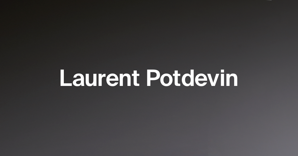 Laurent Potdevin